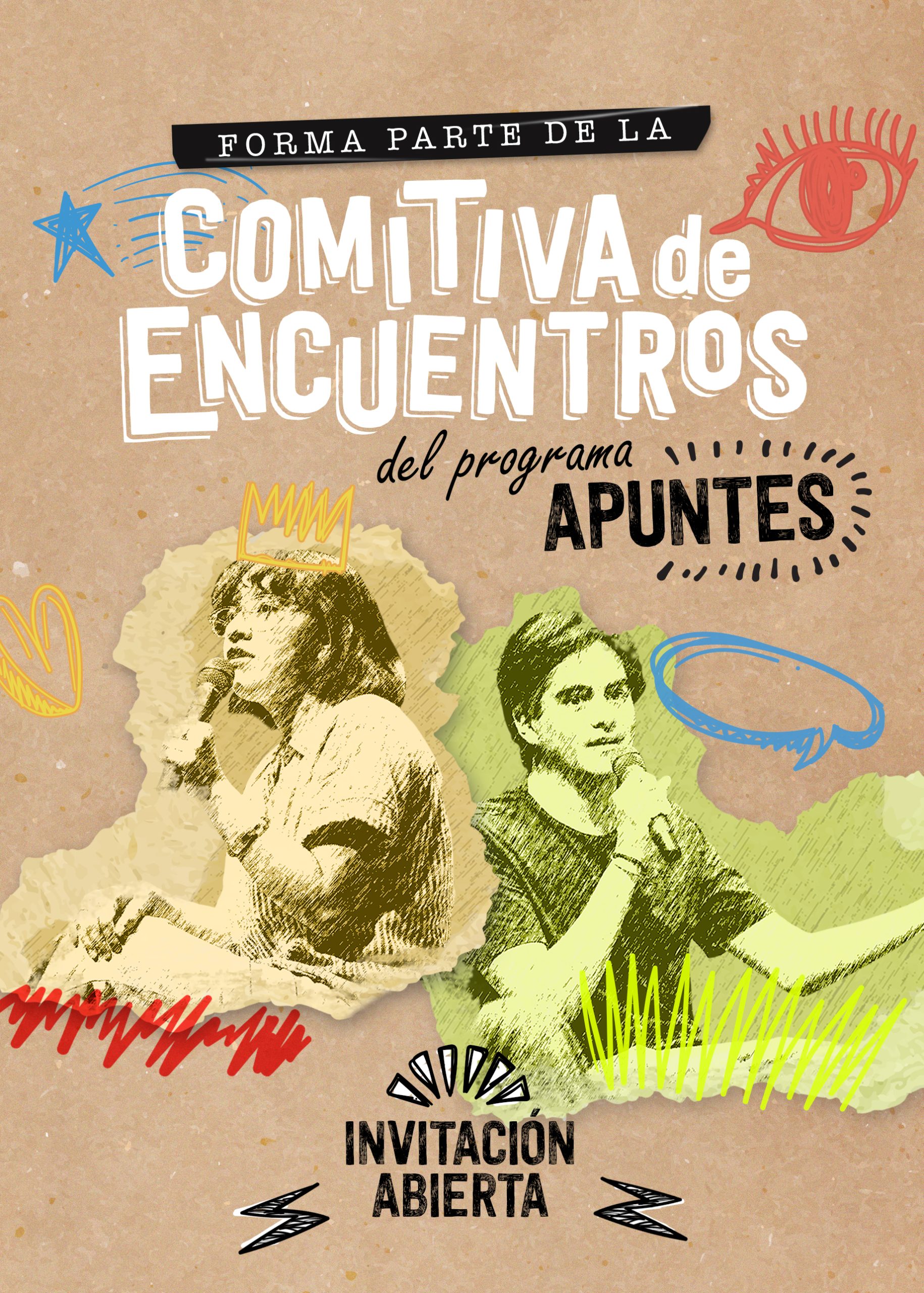 COMITIVA DE ENCUENTROS DEL PROGRAMA APUNTES 2025 - Teatro UNAM